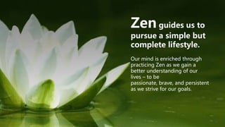 Team 14308 - Life 2 Zen - Getting To Know You | PPT
