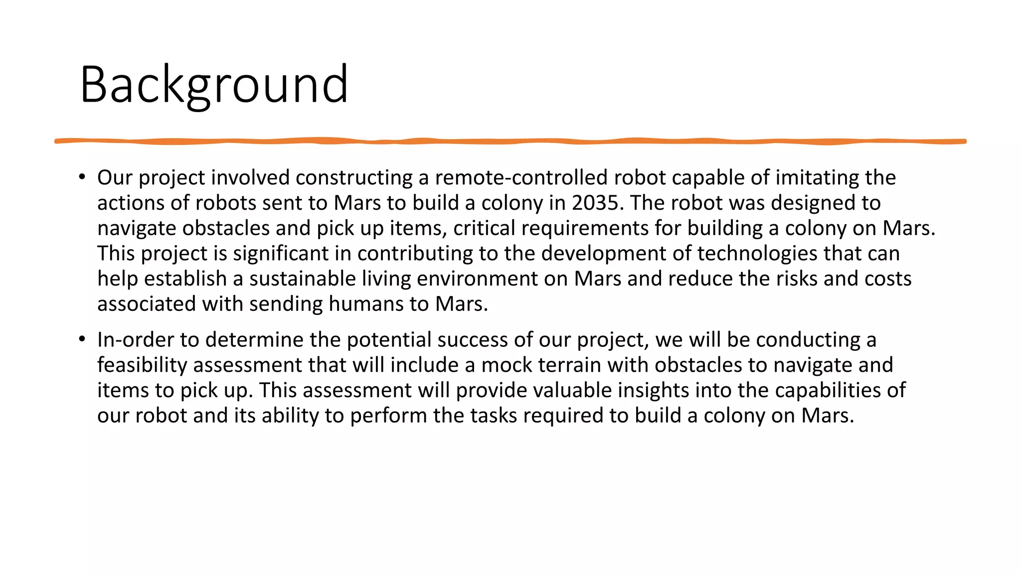 Team 15 Robotics Presentation.pptx | Robotics | Technology & Computing