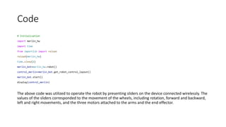 Team 15 Robotics Presentation.pptx | Robotics | Technology & Computing