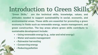 Team 1 Green skills PPT .pdf class 9 ppt | PDF