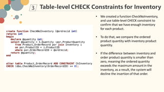 Online Retailing Database System on Amazon | PPT