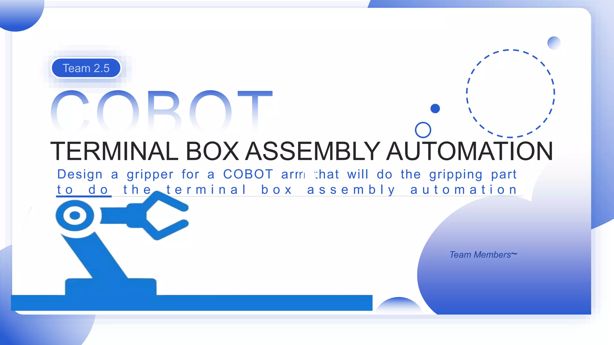 Cobot Arm Gripper | PPT
