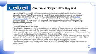 Cobot Arm Gripper | PPTX