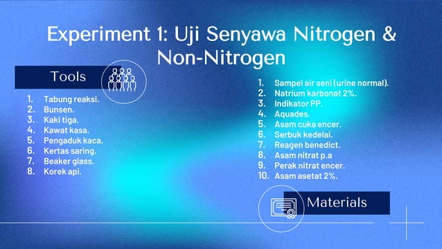 Urine Experiment | PPT