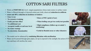 New solutions to prevent water borne diseases in India - NIRMAL JAL | PPTX