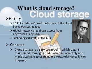 Cloud Storage | PPT