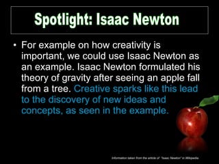 Team 3 Creativity Ze Presentation | PPT