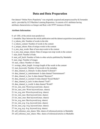 Multivariate Data Analysis Project Report | PDF