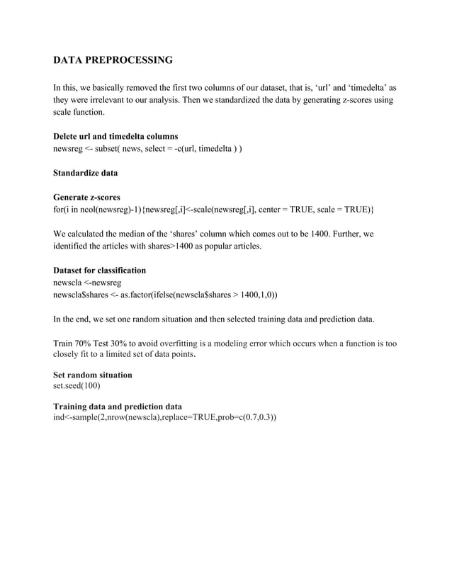 Multivariate Data Analysis Project Report | PDF