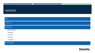 2016 Deloitte Case Competition Presentation by The D.R.E.A.M. Team | PPT