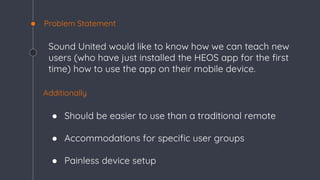 HEOS App Redesign | PPT