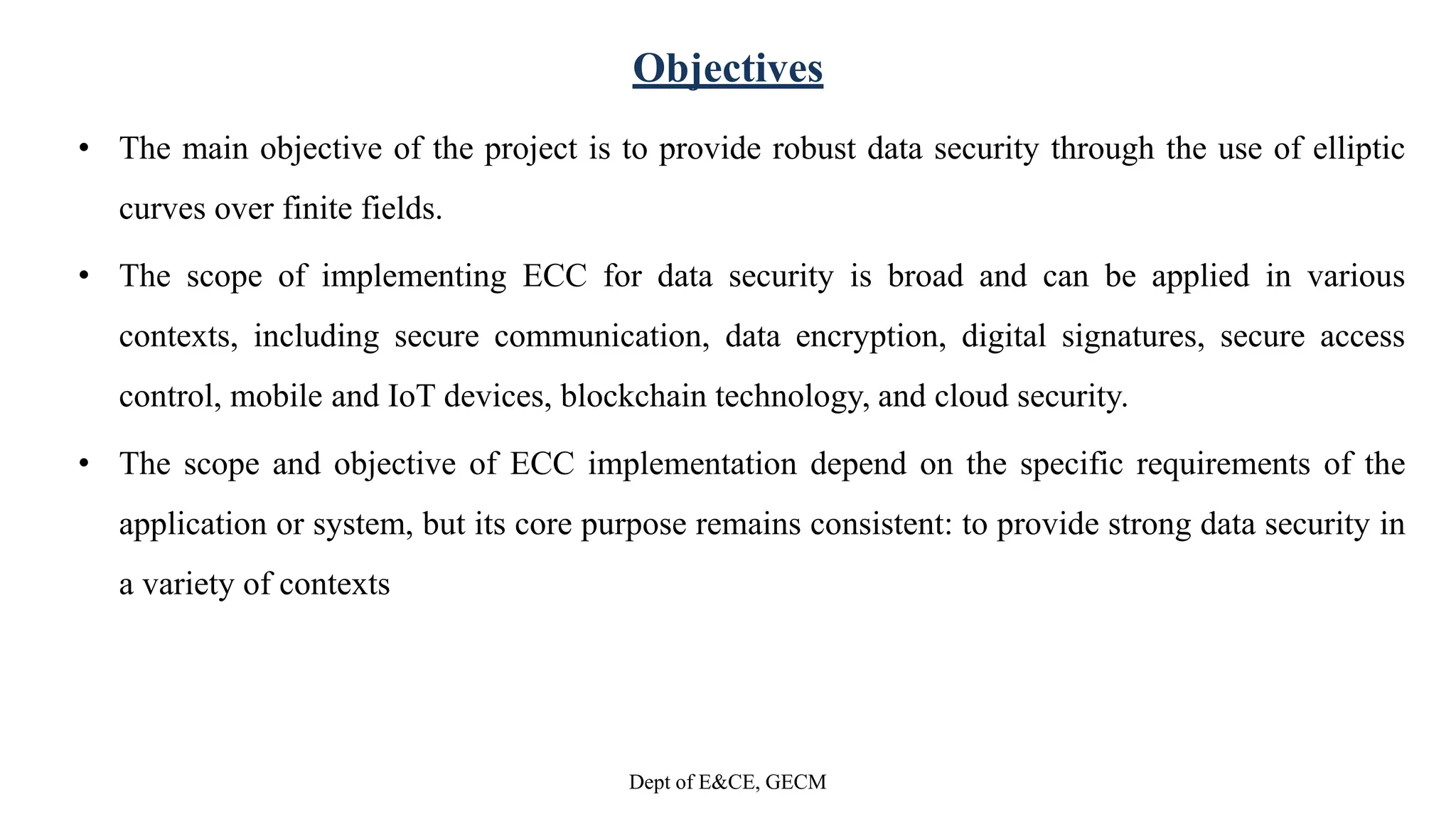 Eliptic Curve cryptography based on image | PPTX