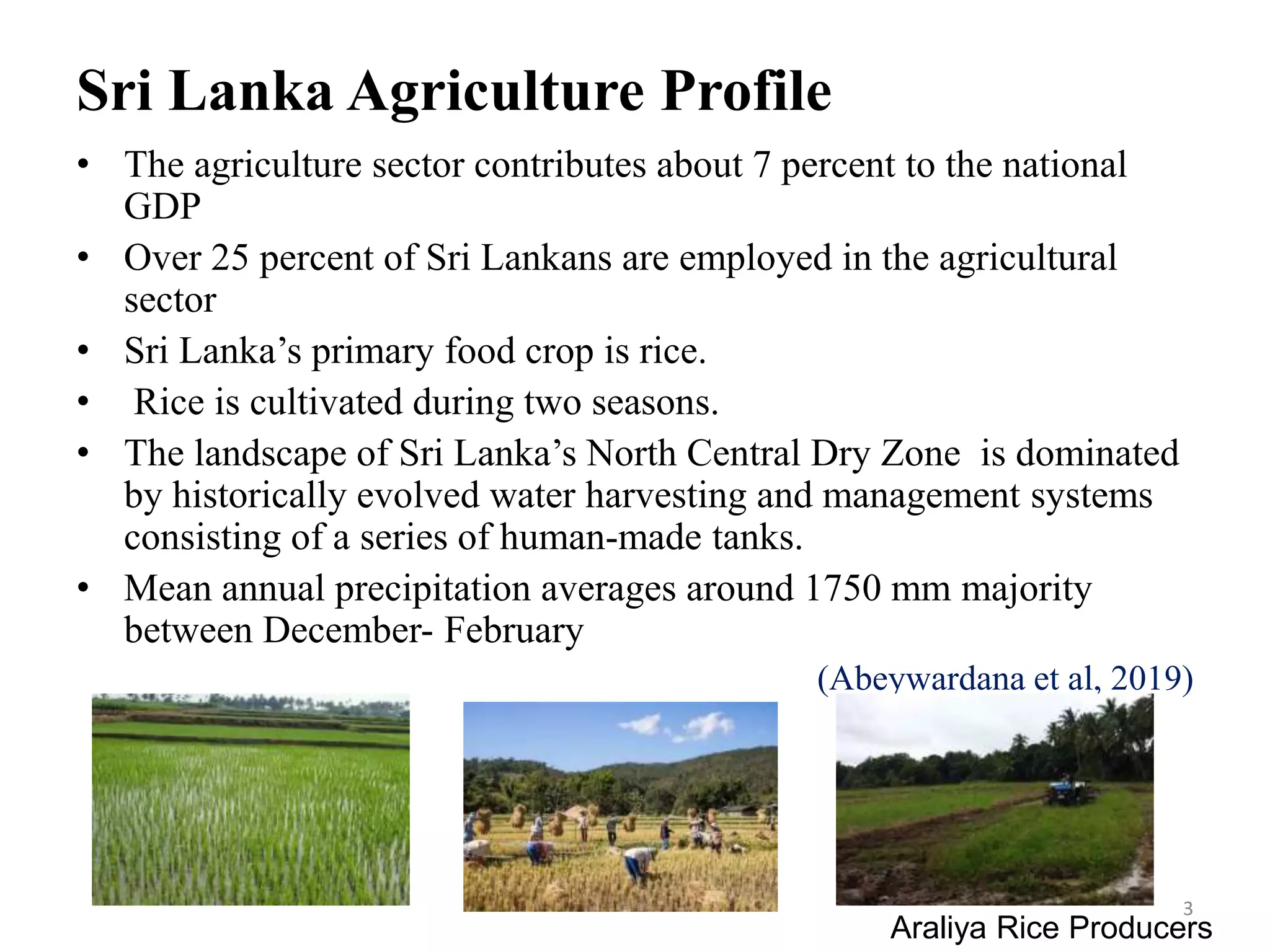 Enhancing Farmers' Resilience of Sri Lankan Dry Zones to a Changing ...