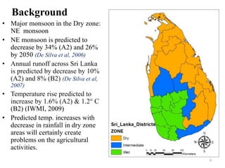 Enhancing Farmers' Resilience of Sri Lankan Dry Zones to a Changing ...