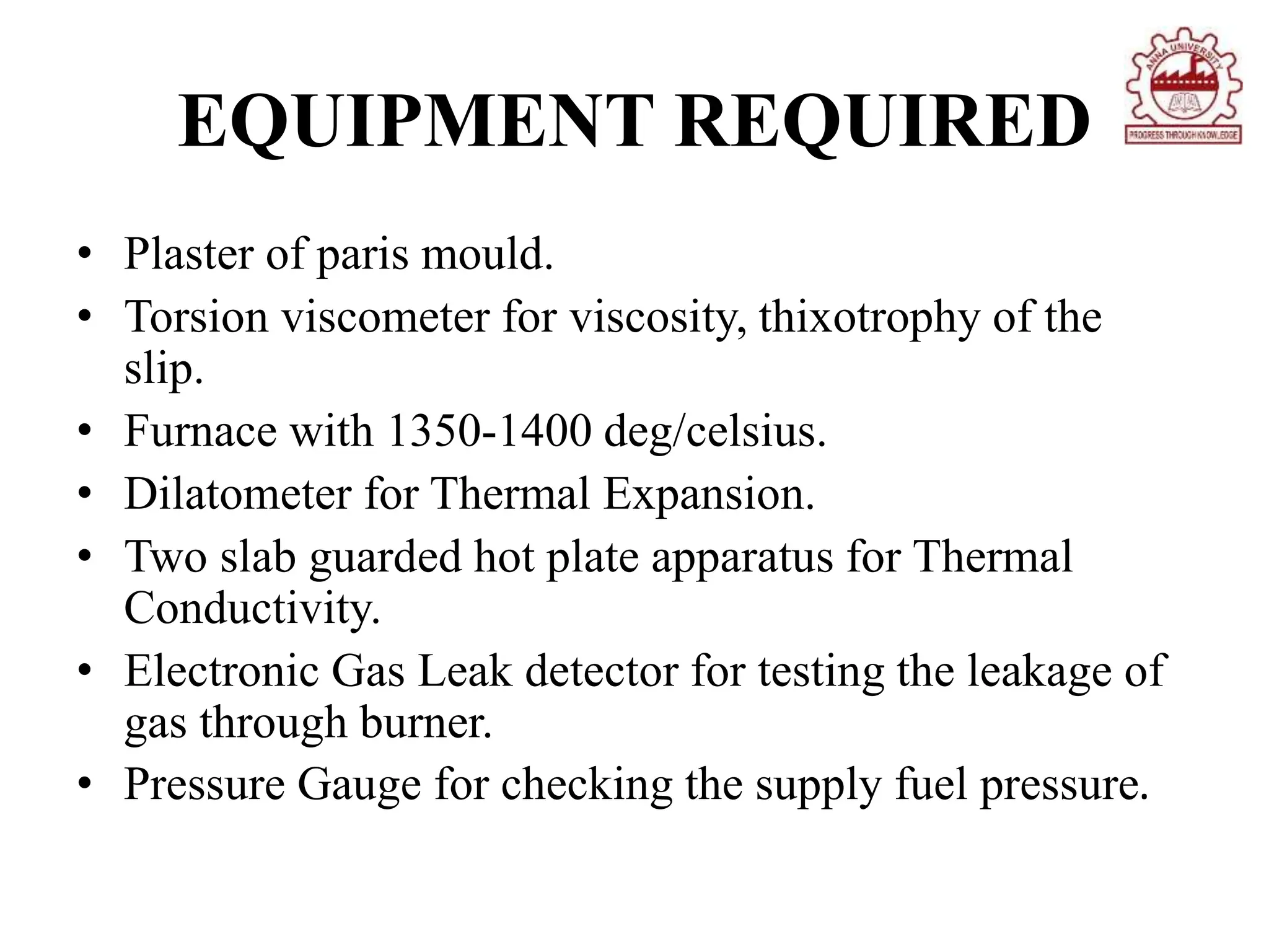Design and development of ceramic burners | PPTX