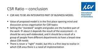 Give CSR a measure | PPT