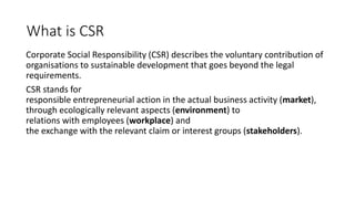 Give CSR a measure | PPT