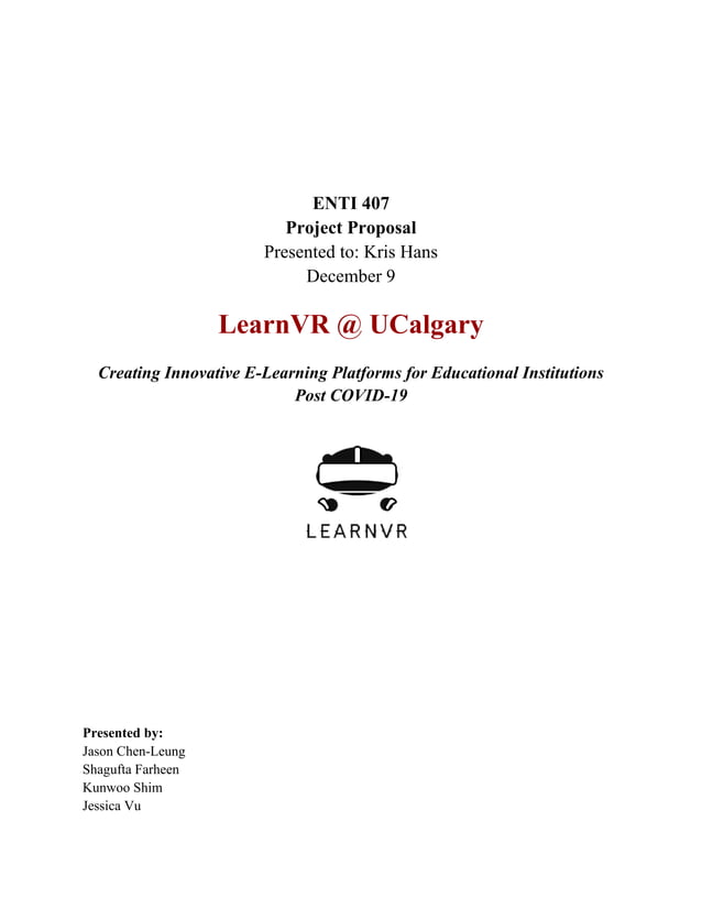 LearnVR Report | PDF