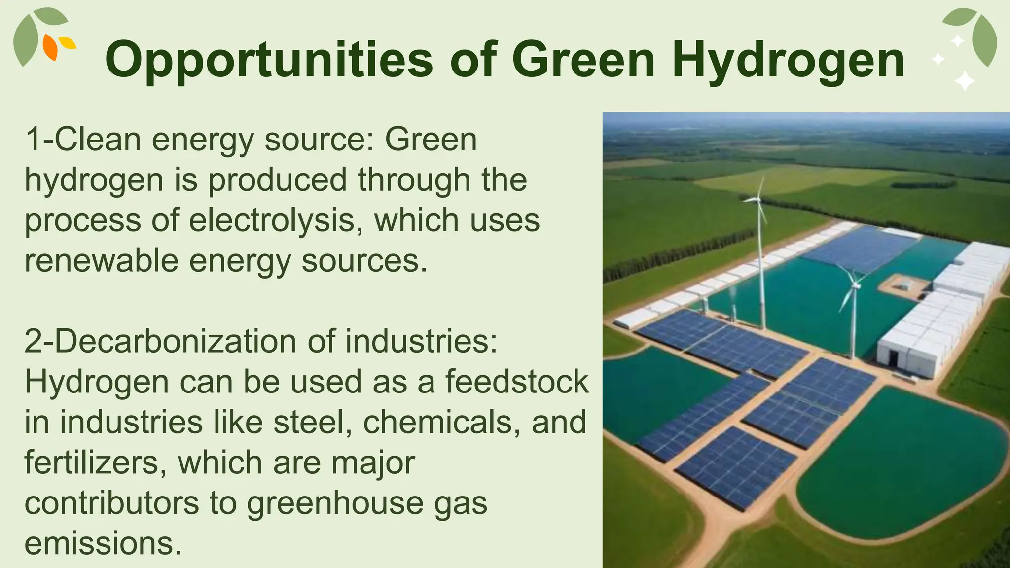 team5 green hydrogen production presentation | PPTX