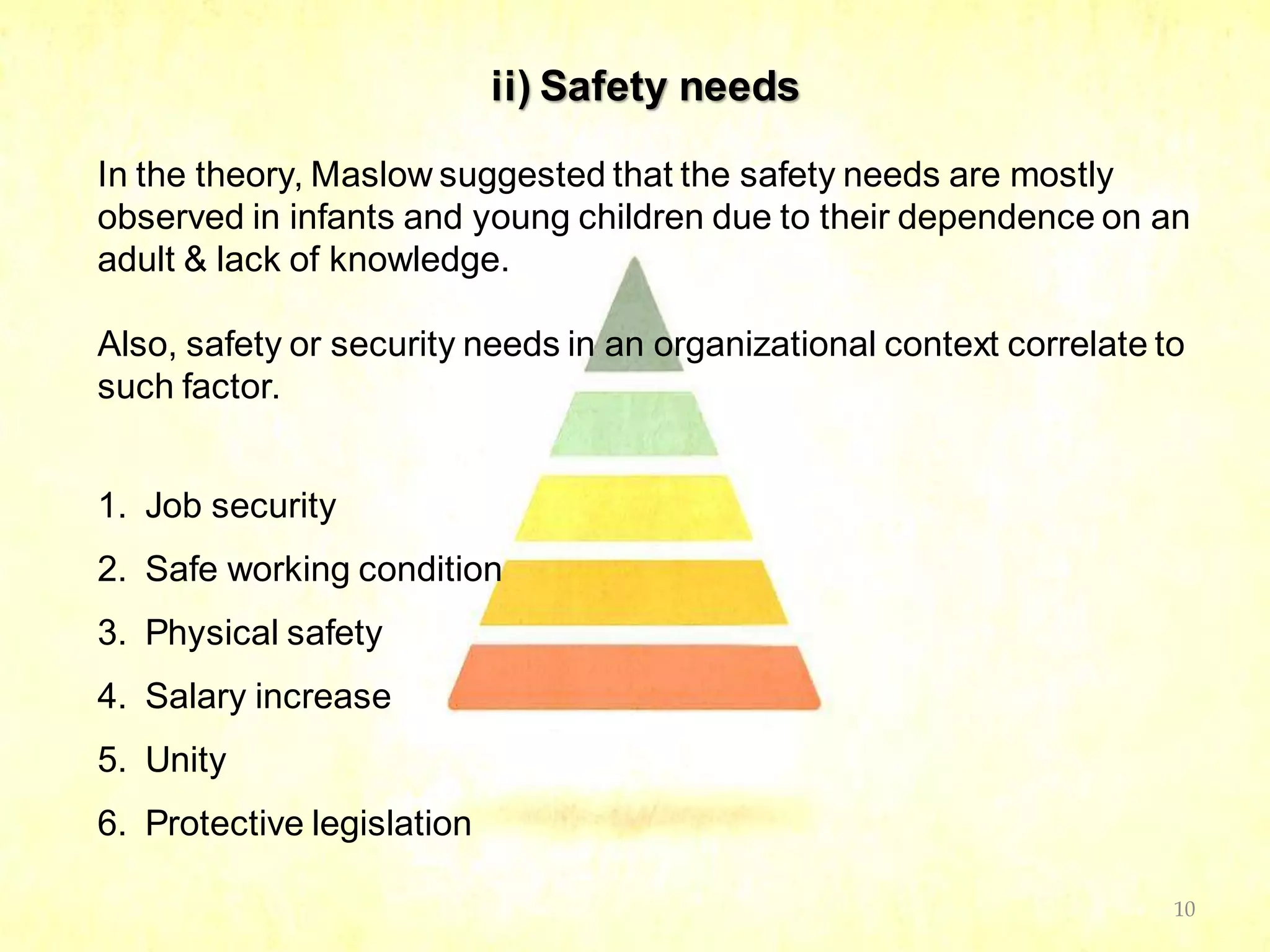 Team 5 maslow’s hierarchy of needs | PDF