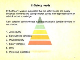 Team 5 maslow’s hierarchy of needs | PDF