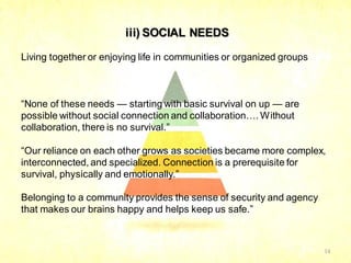 Team 5 maslow’s hierarchy of needs | PDF
