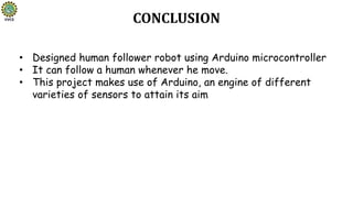 human follwoing robot | PPTX
