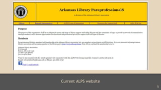 ALPS website redesign | PPTX | Web Design and HTML | Internet