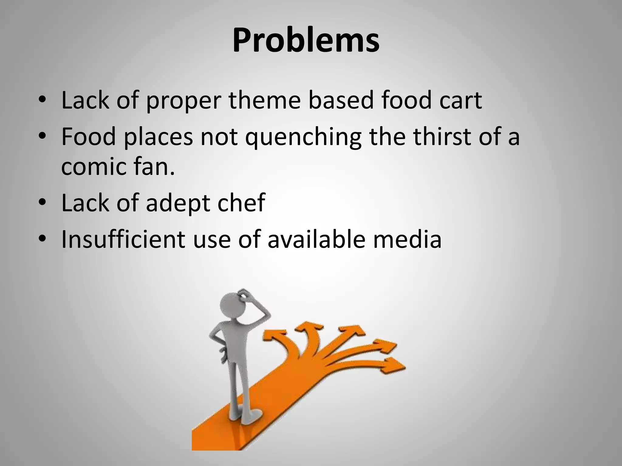 Comic Based Food Cart | PPTX | Business Accounting & Finance | Business