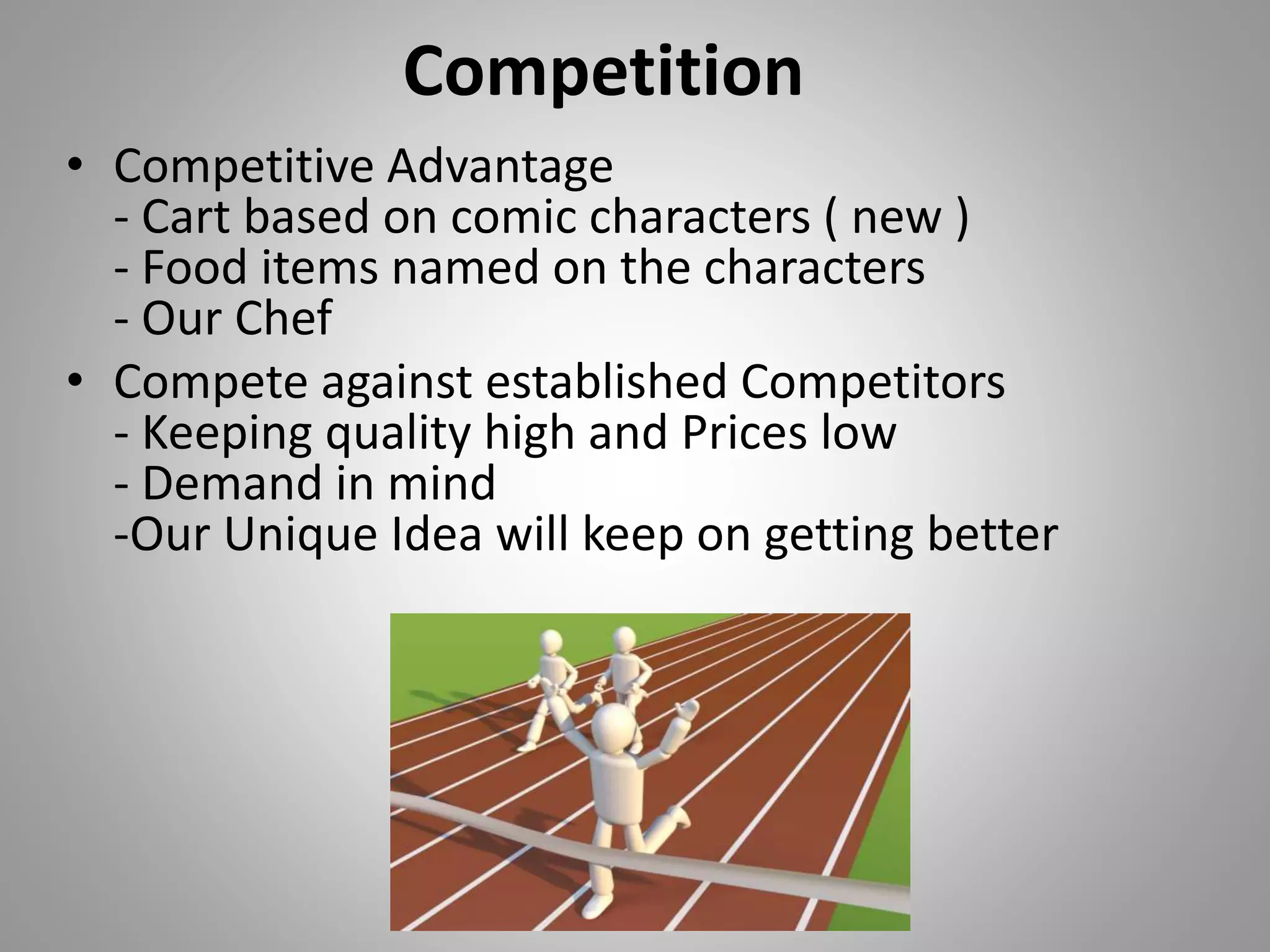 Comic Based Food Cart | PPTX | Business Accounting & Finance | Business