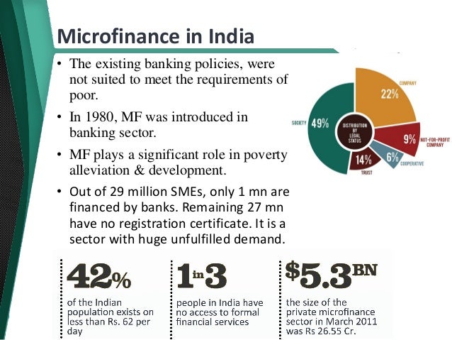 Micro-finance In India, Opportunity and Challenges