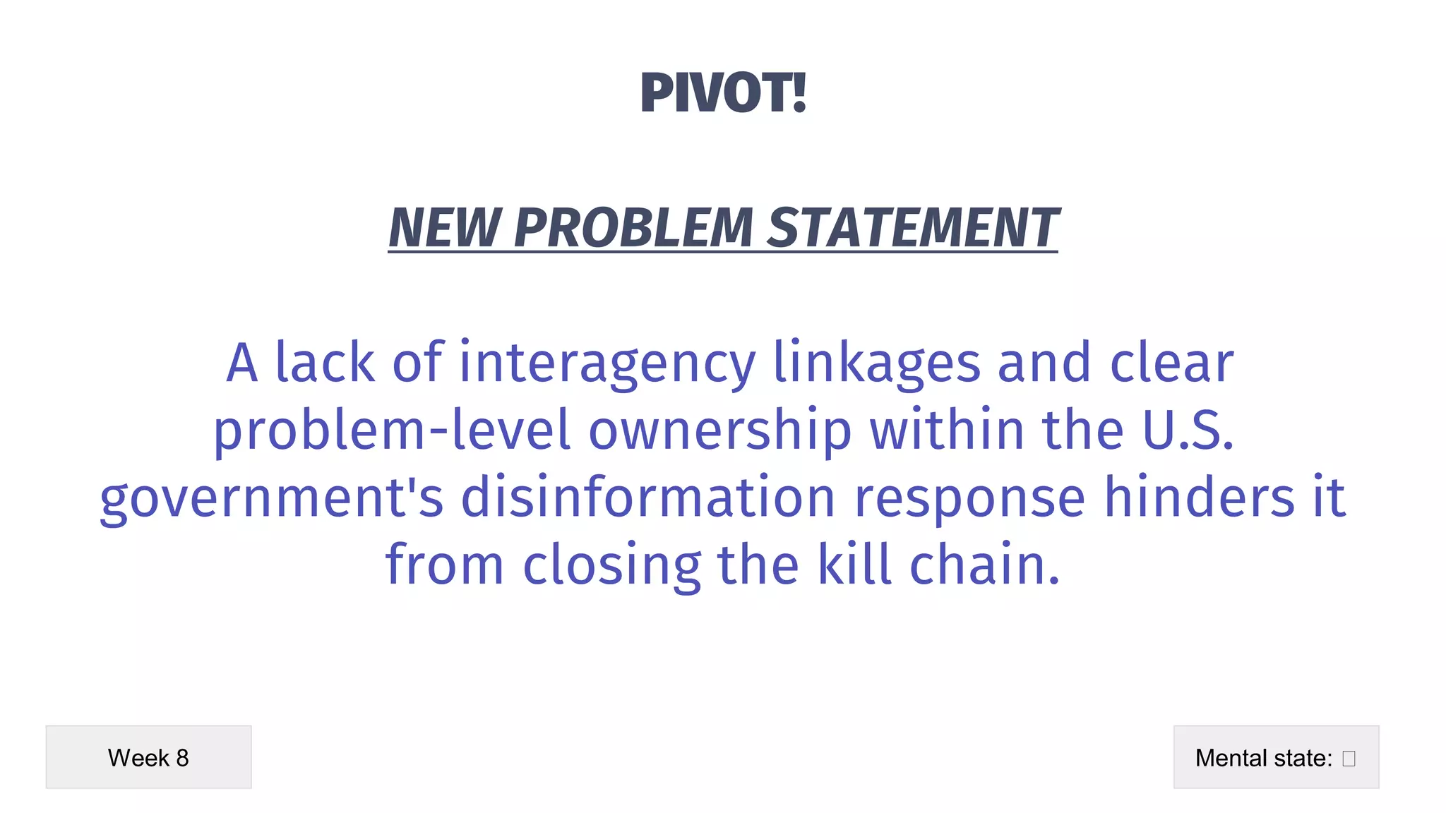 Team Disinformation - 2022 Technology, Innovation & Great Power Competition | PPTX