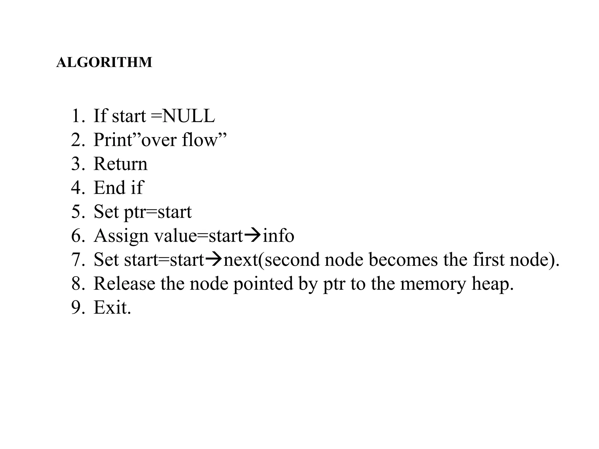 single linked list | PPTX