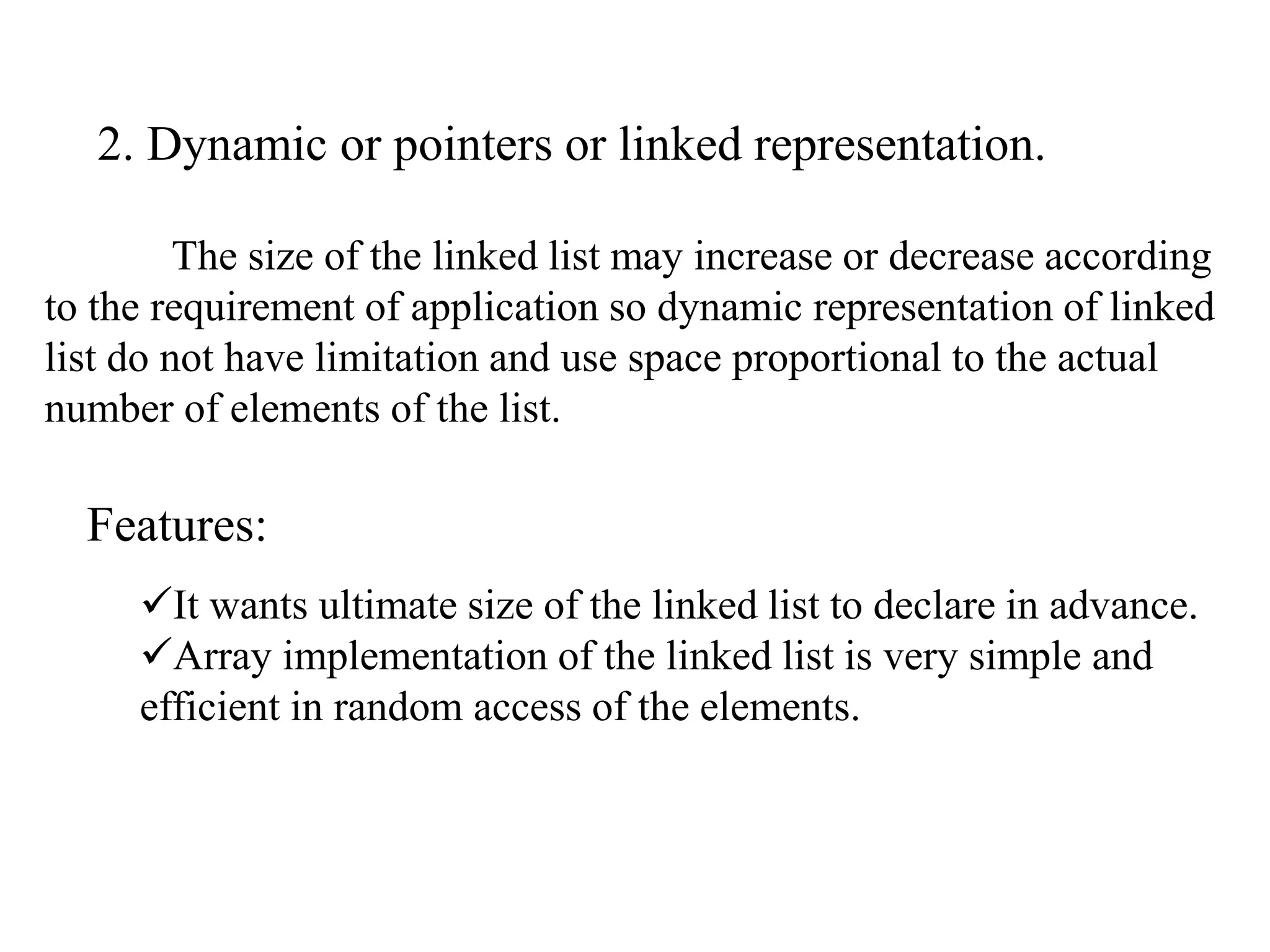 single linked list | PPTX