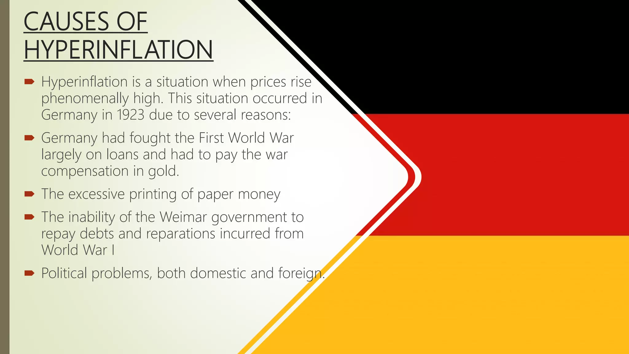 Hyperinflation in Germany in 1923 | PPTX