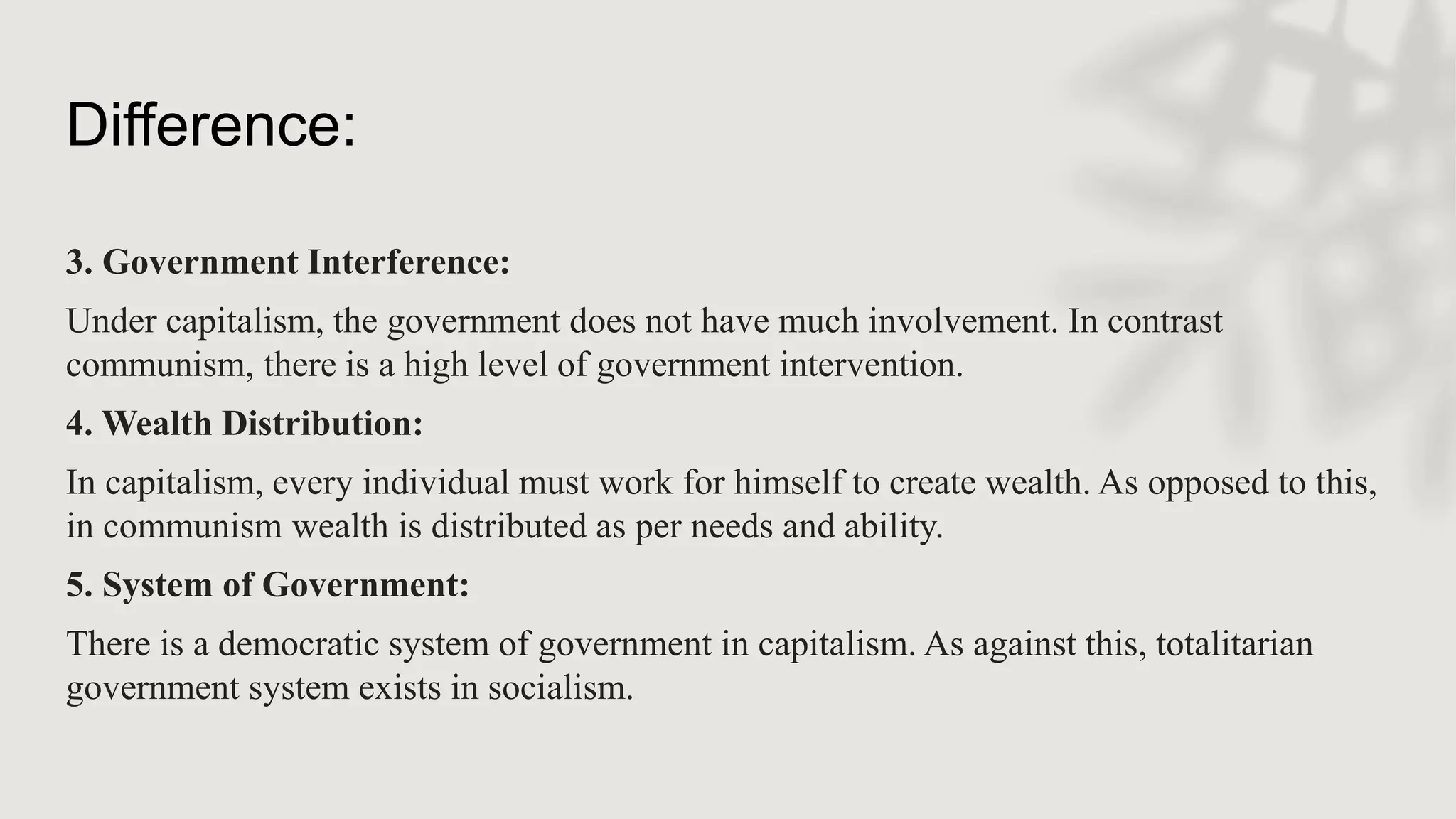 Capitalism and Communism: And their Comparison | PPTX