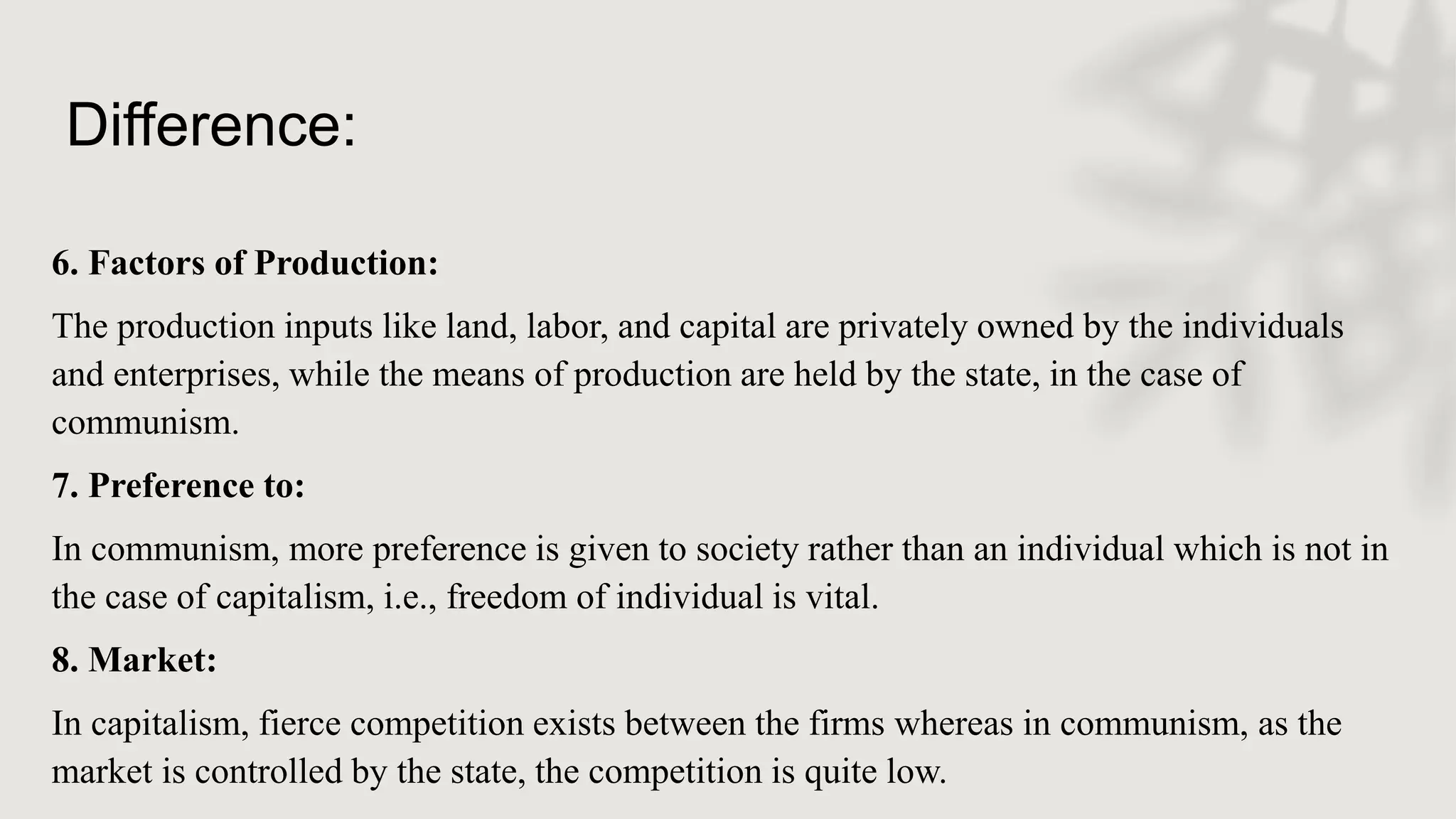 Capitalism and Communism: And their Comparison | PPTX