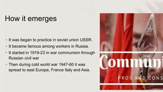 Capitalism and Communism: And their Comparison | PPTX