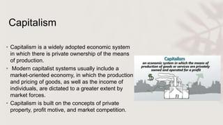 Capitalism and Communism: And their Comparison | PPTX