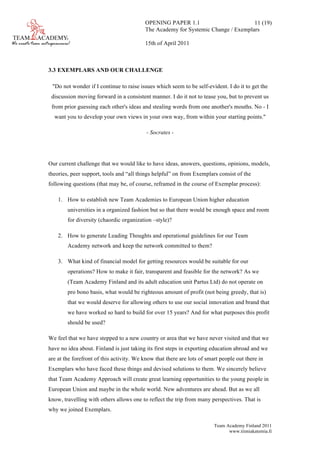 Team Academy Finland - An Exemplar in Education | PDF
