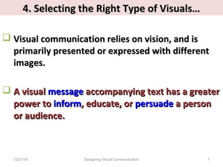 Designing Visual Communication | PPT