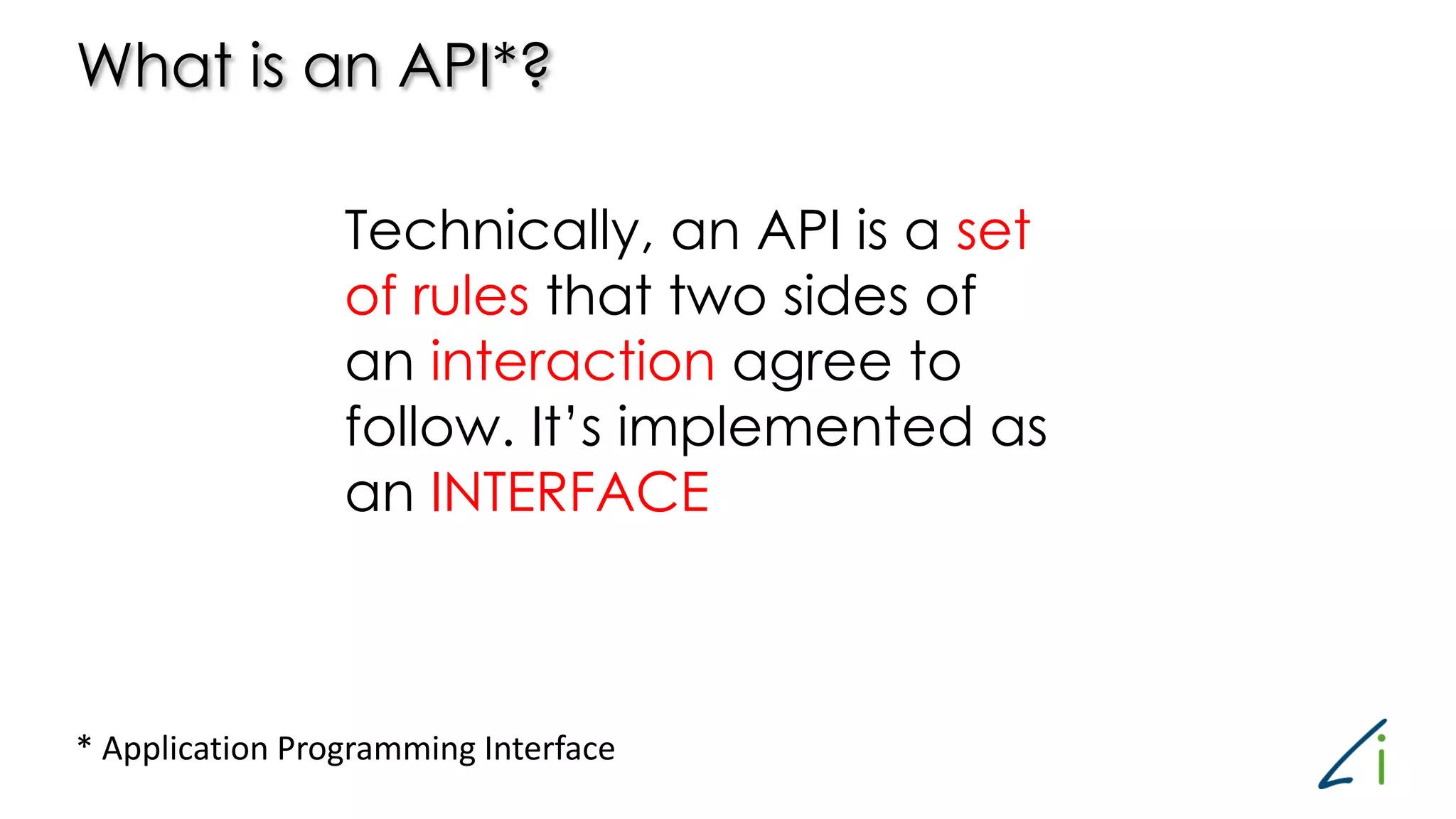 What's your team's API? - Object-Oriented Team Design | PPT
