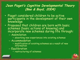 Team+A+Powerpoint+Piagets+Cognitive+Developmental+Theory+Activity | PDF