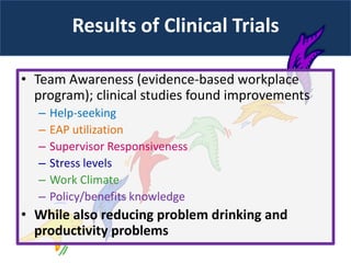 Team Awareness Team Resilience: Evidence-based background | PPTX