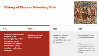 JMU Team barcelona - Vienna | PPTX | Europe Travel | Travel Locations