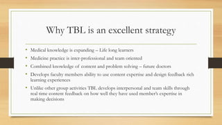 TEAM BASED LEARNING in Medical Education .pptx