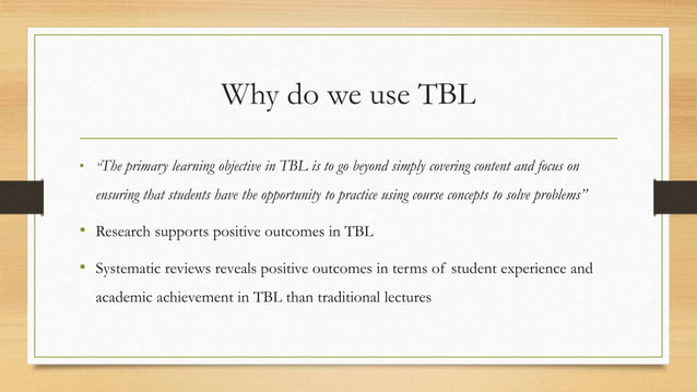 TEAM BASED LEARNING in Medical Education .pptx