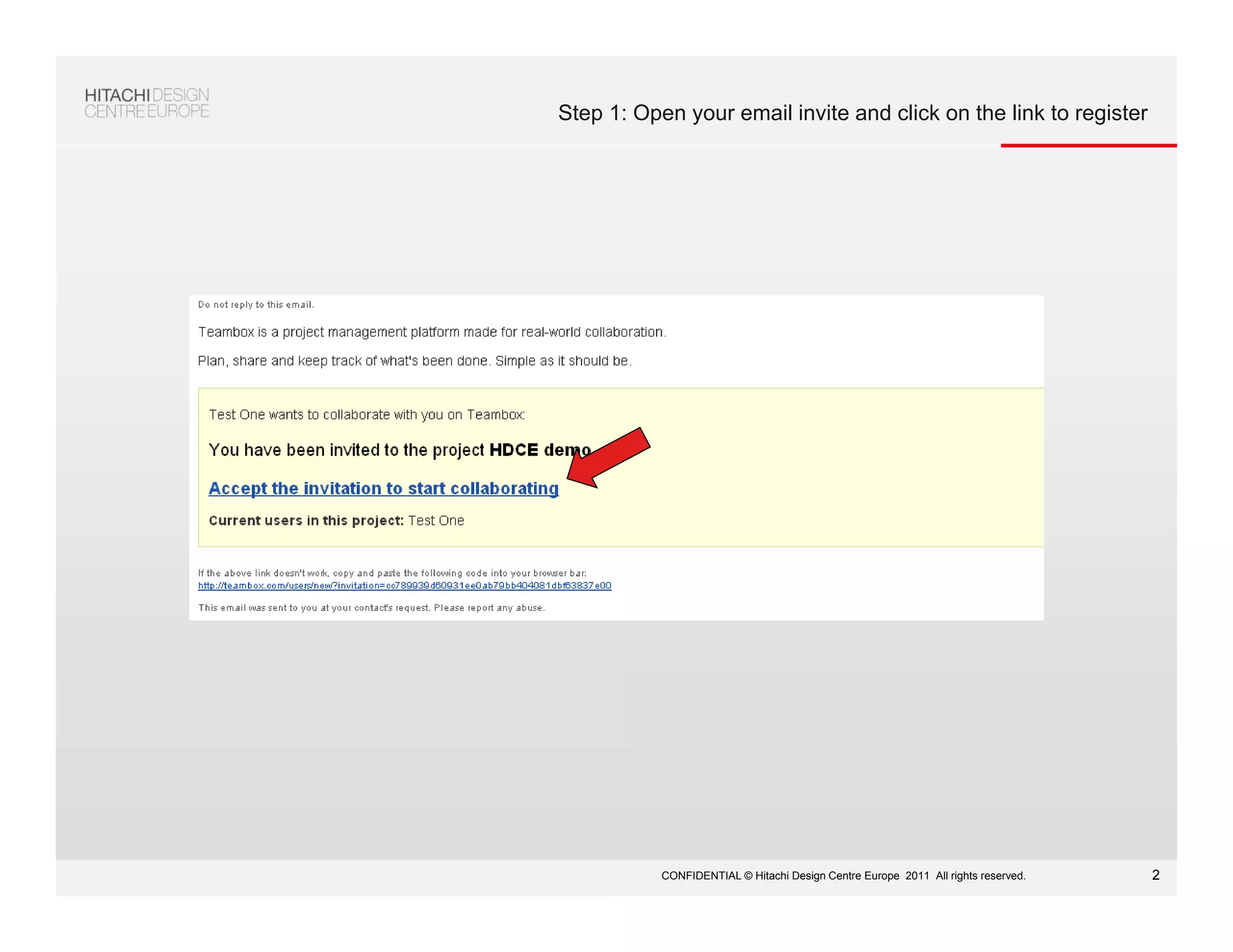 Teambox quick start guide | PDF