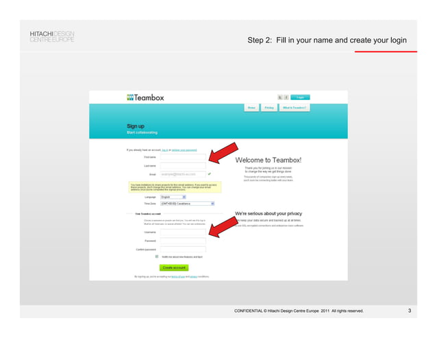 Teambox quick start guide | PDF