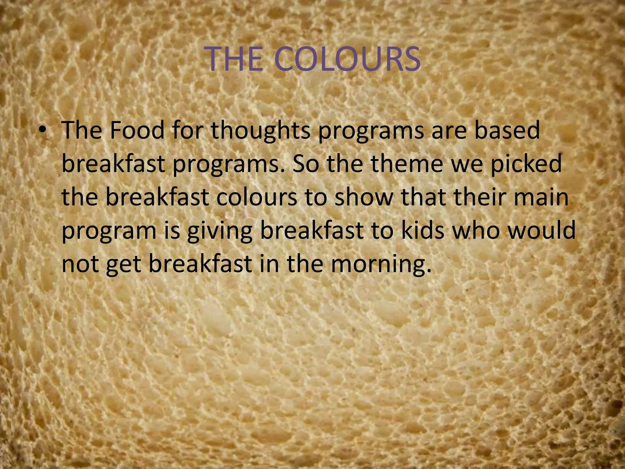 Team bread presentation | PPTX